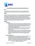 Covid-19 - ERG Clinical